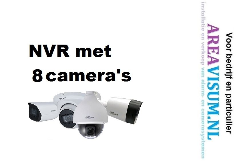 8 camera set cctv - areavisum